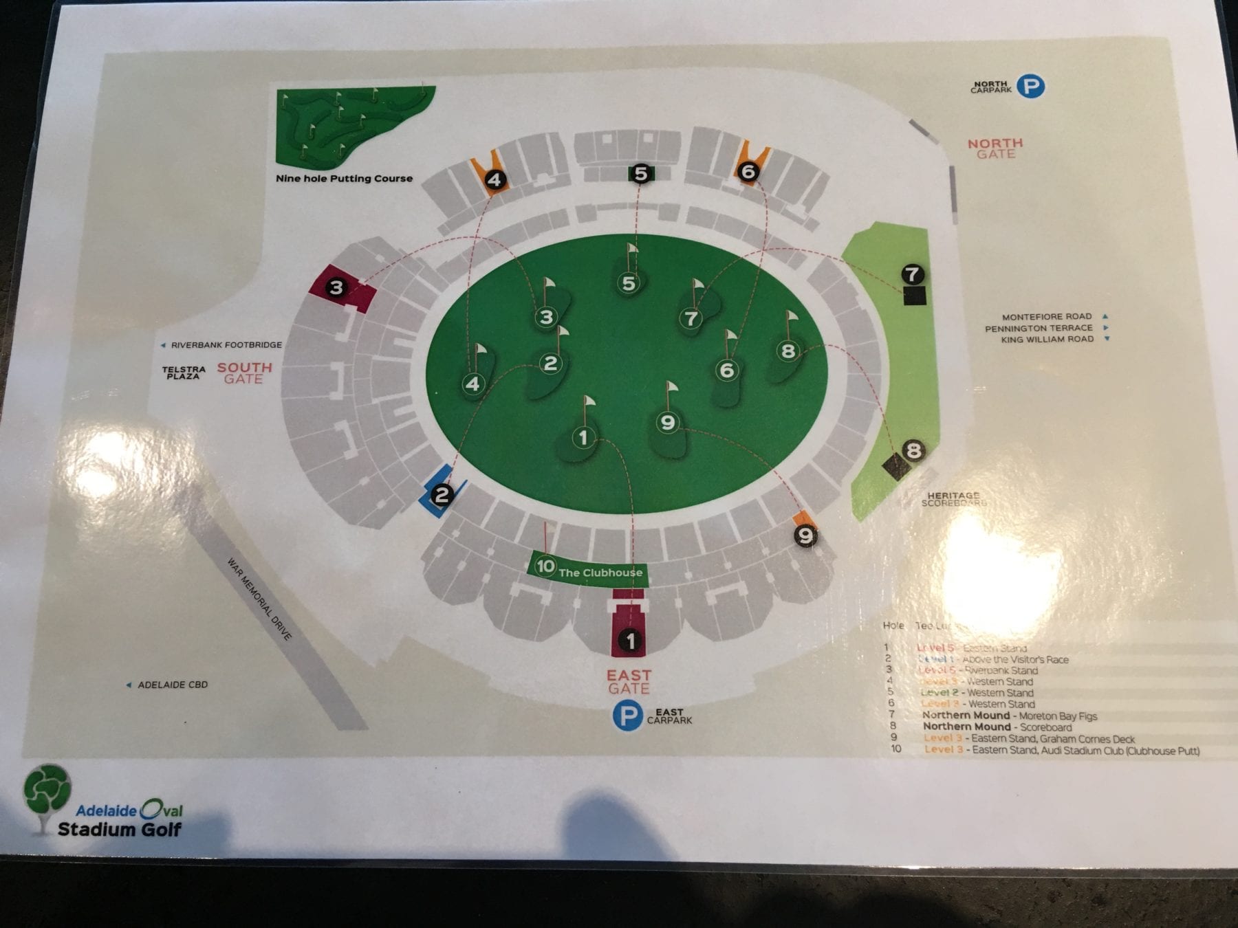 Adelaide Oval Stadium Golf - QOD